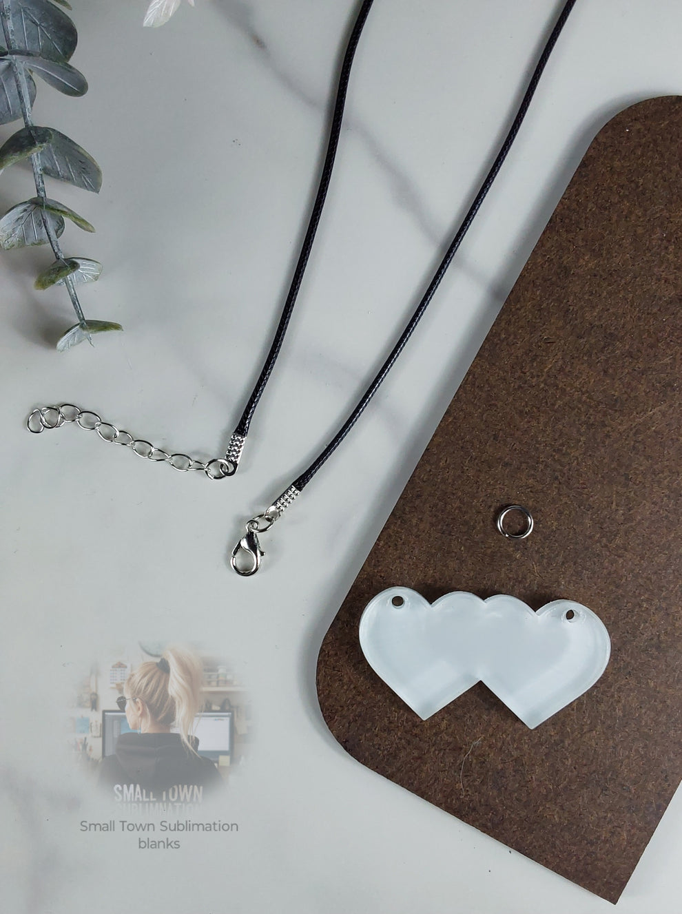 Clear Acrylic necklaces – Small Town Sublimation Blanks
